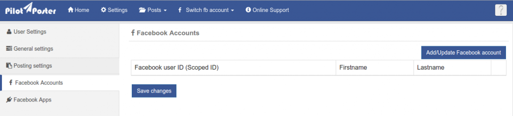 How to Add a Facebook Account (Updated Oct 2017) - PilotPoster Support