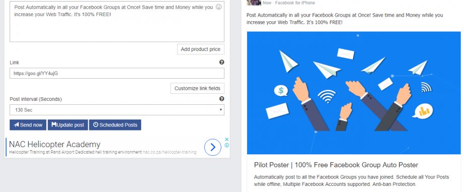 How to Customize Facebook Shared Link Fields - PilotPoster Support